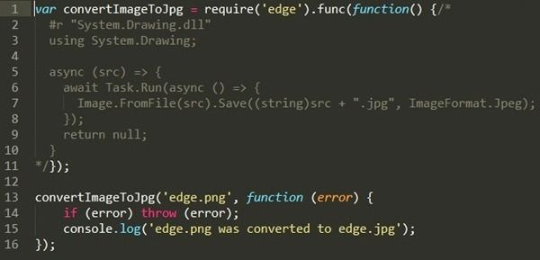 Run .NET and Node.js code in-process with Edge.js - HelloMarsMan - 博客园