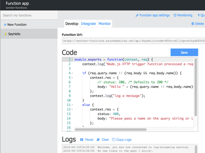 Microsoft Gets into Serverless Apps with Azure Functions