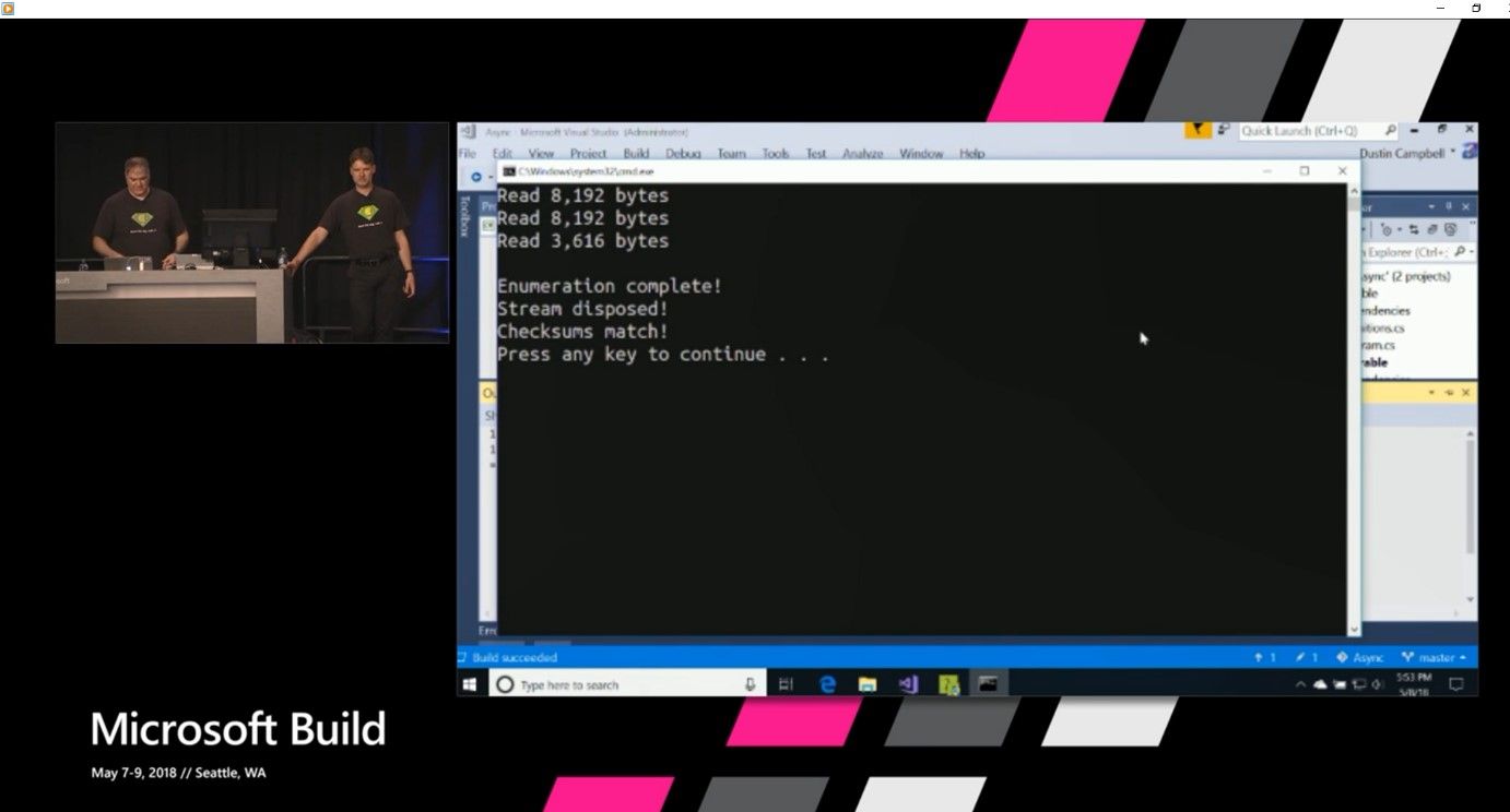 Async Streams in C# 8 - InfoQ