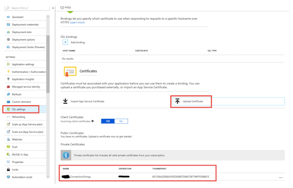 Securing web.config with Encryption Certificates on Windows and Azure ...