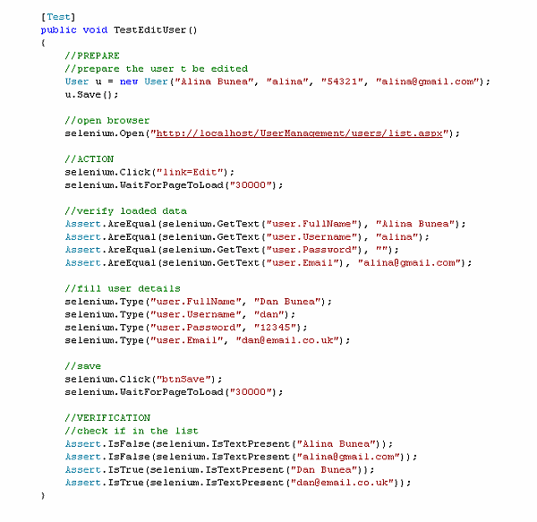 Tdd With Selenium And Castle
