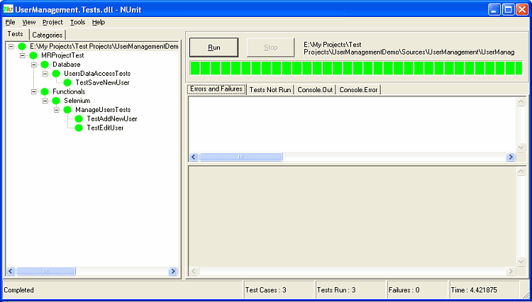 Tdd With Selenium And Castle 