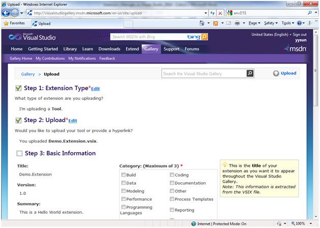 Extension Manager in Visual Studio 2010 - InfoQ
