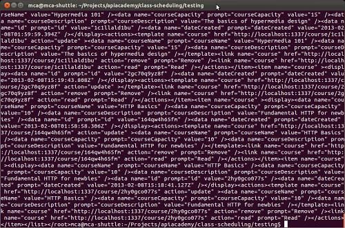 Designing and Implementing Hypermedia APIs
