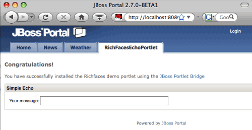 Developing Portlets using JSF, Ajax, and Seam (Part 2 of 3)