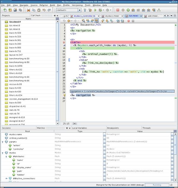 NetBeans: Ruby Developer's New Best Friend - InfoQ