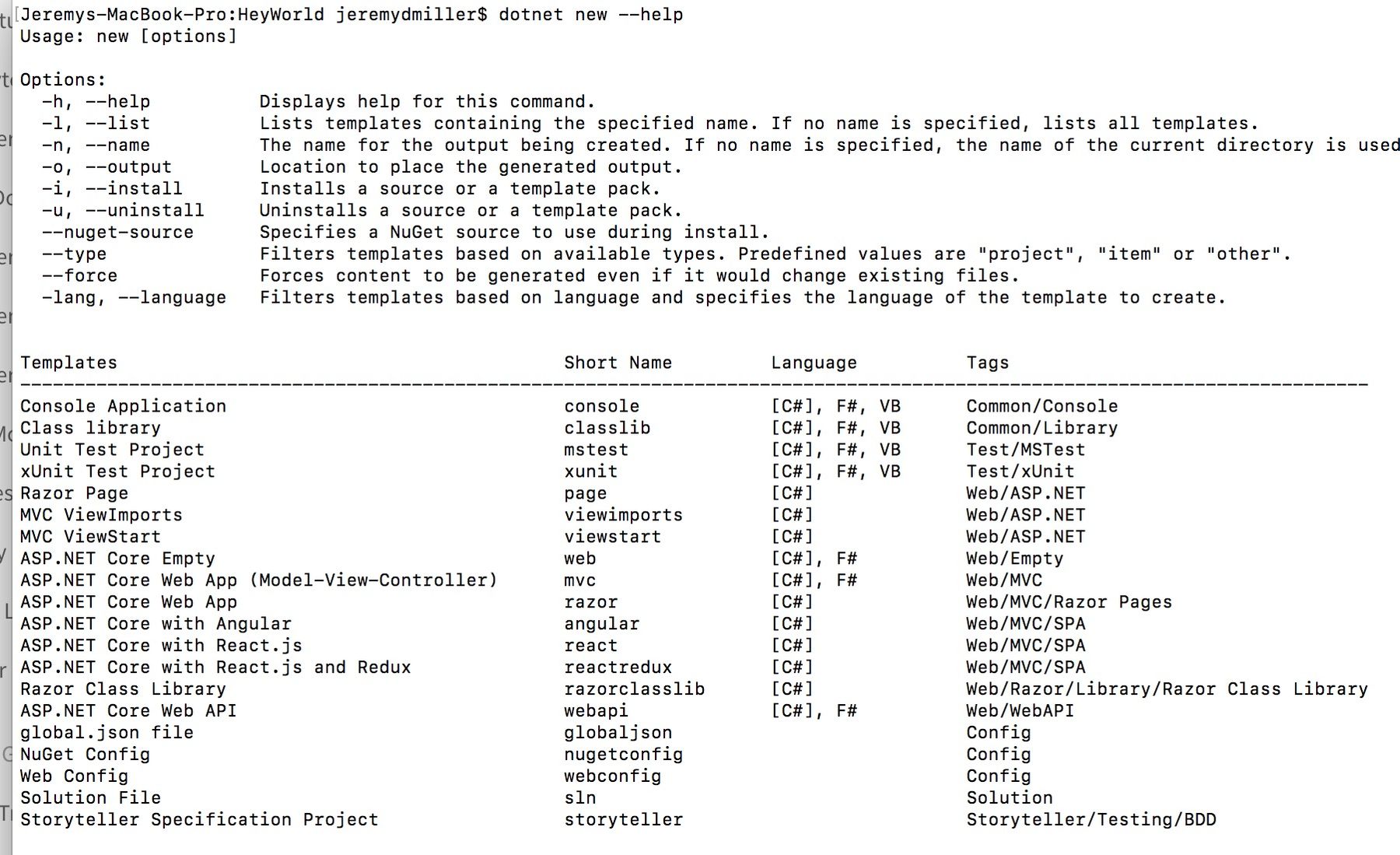 A Quick Tour of the .NET CLI - InfoQ