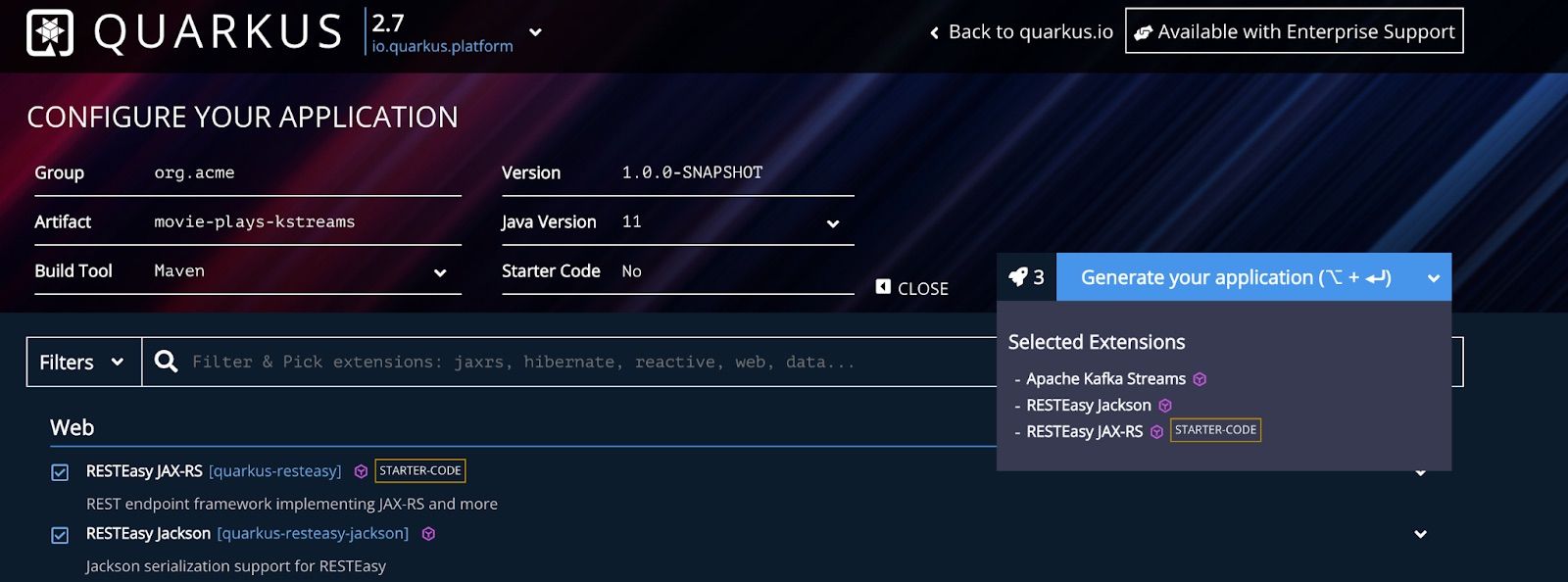 Kafka Streams and Quarkus: Real-Time Processing Events - InfoQ