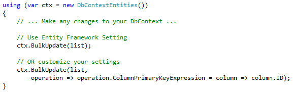 Dramatically Improve Entity Framework Performance with Bulk Operations - InfoQ