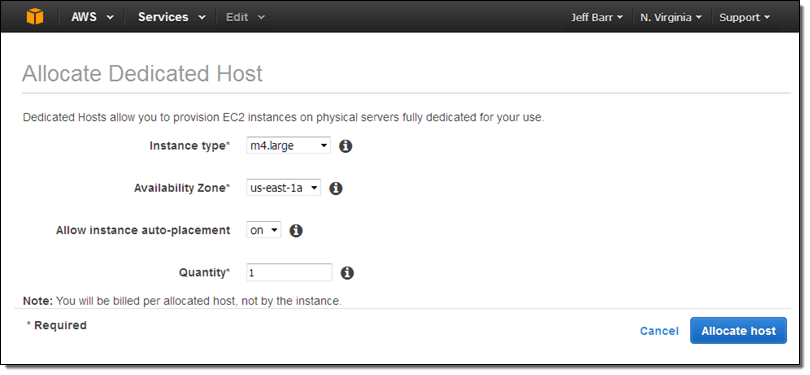 Amazon Announces EC2 Dedicated Hosts Availability - InfoQ