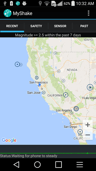 MyShake Mobile App Builds an Internet-of-Things Seismic Measurement ...