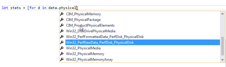Exploring Performance Counters With F Wmi Type Provider Infoq