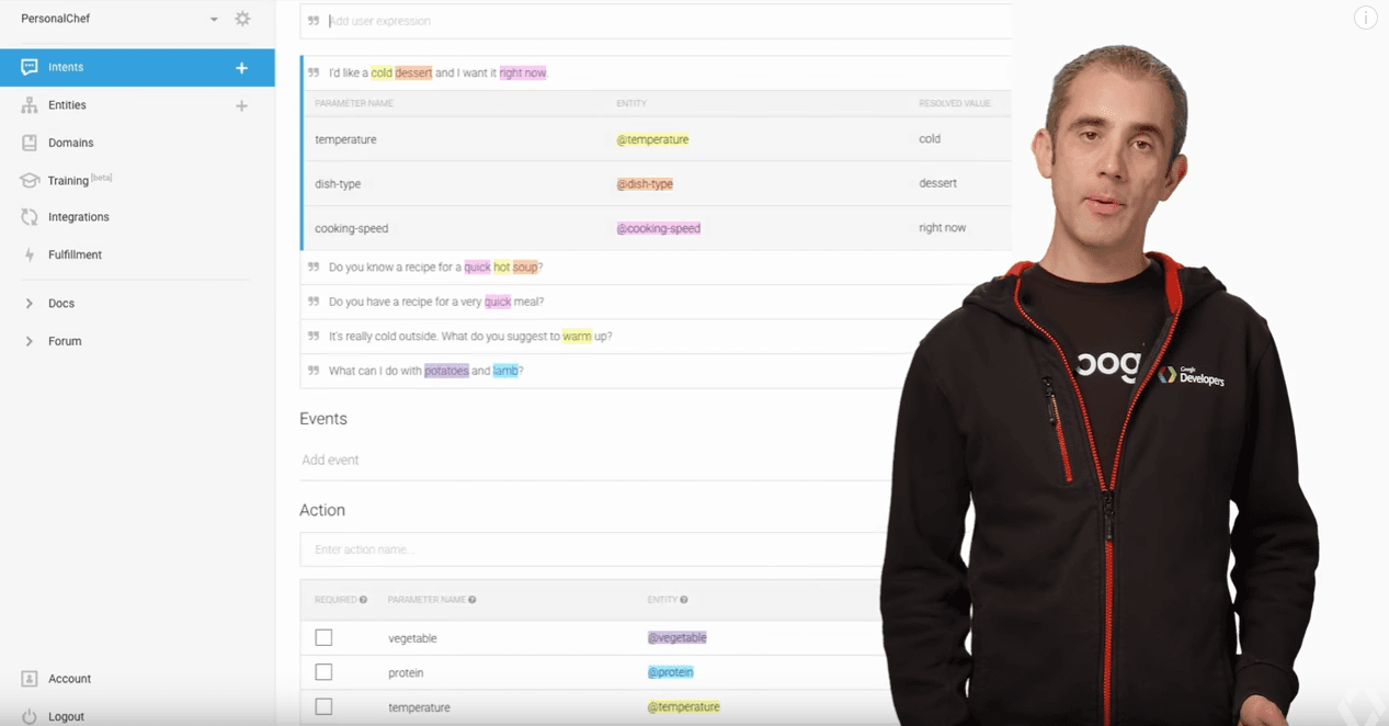 Building Conversational Apps Using Actions on Google and API.AI - InfoQ