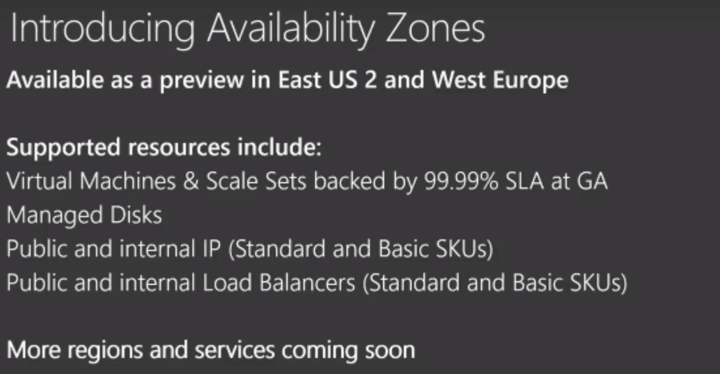 Microsoft Introduces Azure Availability Zones, Completes MAREA ...