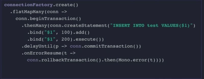 Experimental Reactive Relational Database Connectivity Driver, R2DBC ...