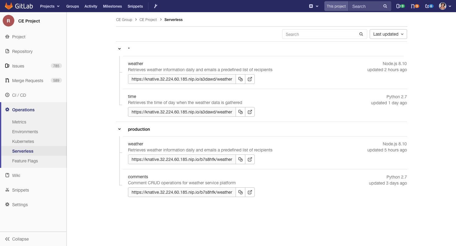 GitLab 11.6 Supports Serverless Function Deployment - InfoQ