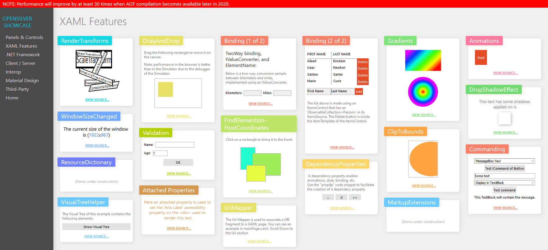 OpenSilver: Open-Source Silverlight via WebAssembly - InfoQ