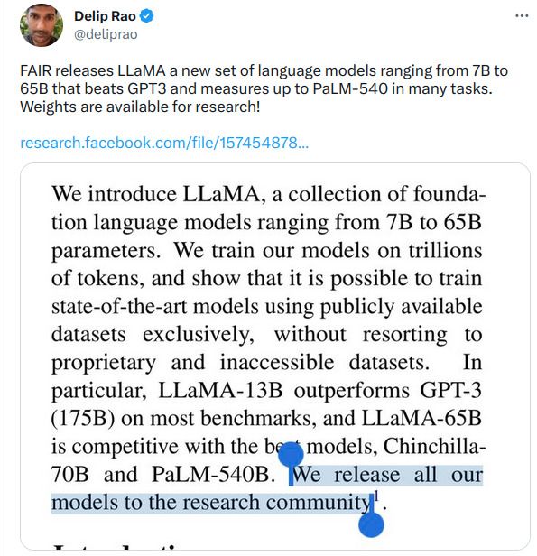 Meta AI’s Large Language Model with 10x Fewer Parameters - InfoQ