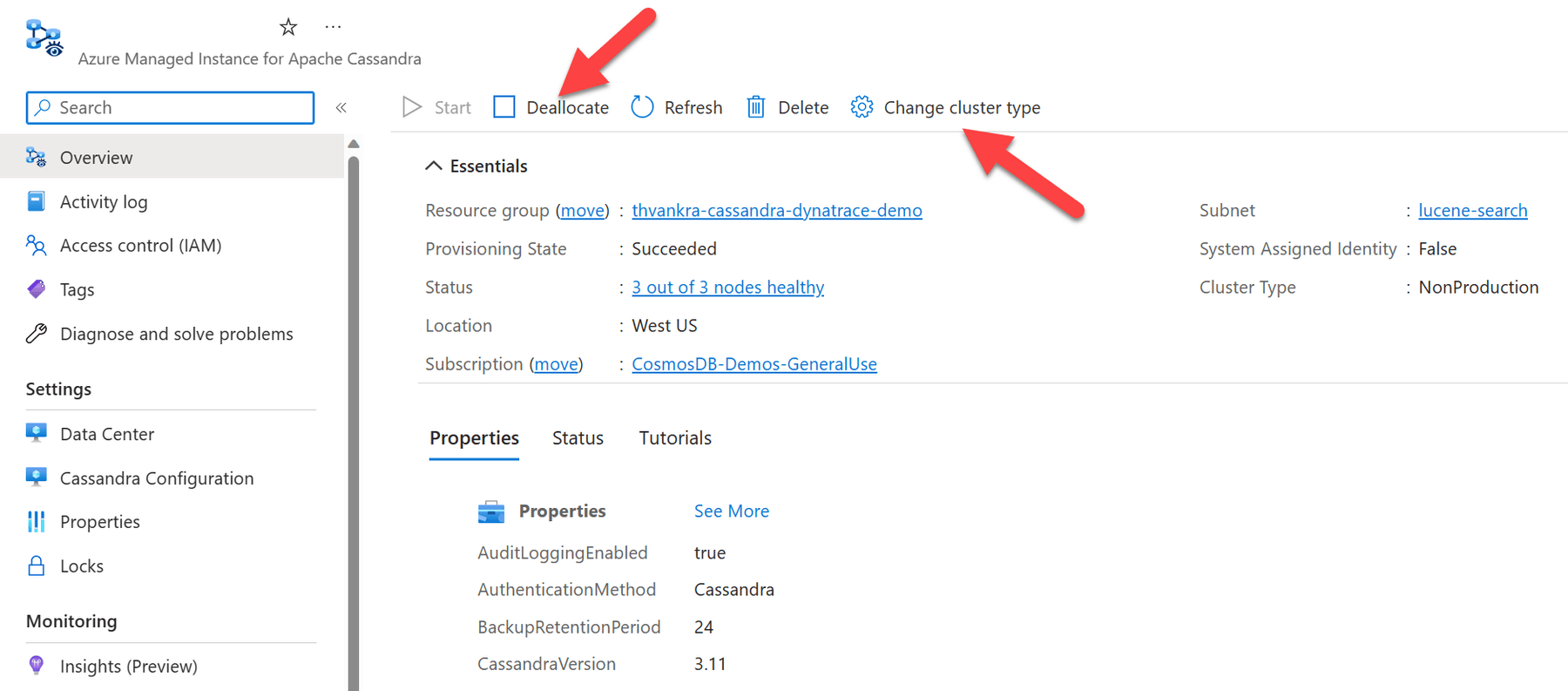 Azure Brings Vertical Scaling Monitor Alerts And More For Apache Cassandra Managed Instance Infoq