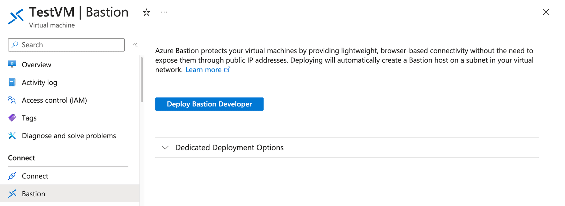 Azure Bastion Developer Sku Cheaper Secure Connectivity To Azure