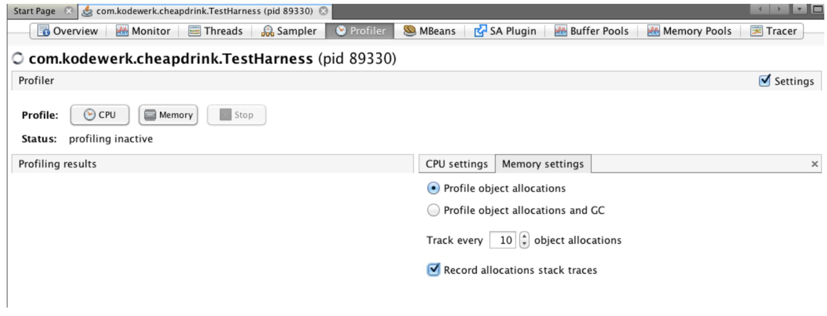To Execution profile or to Memory Profile? That is the question. - InfoQ