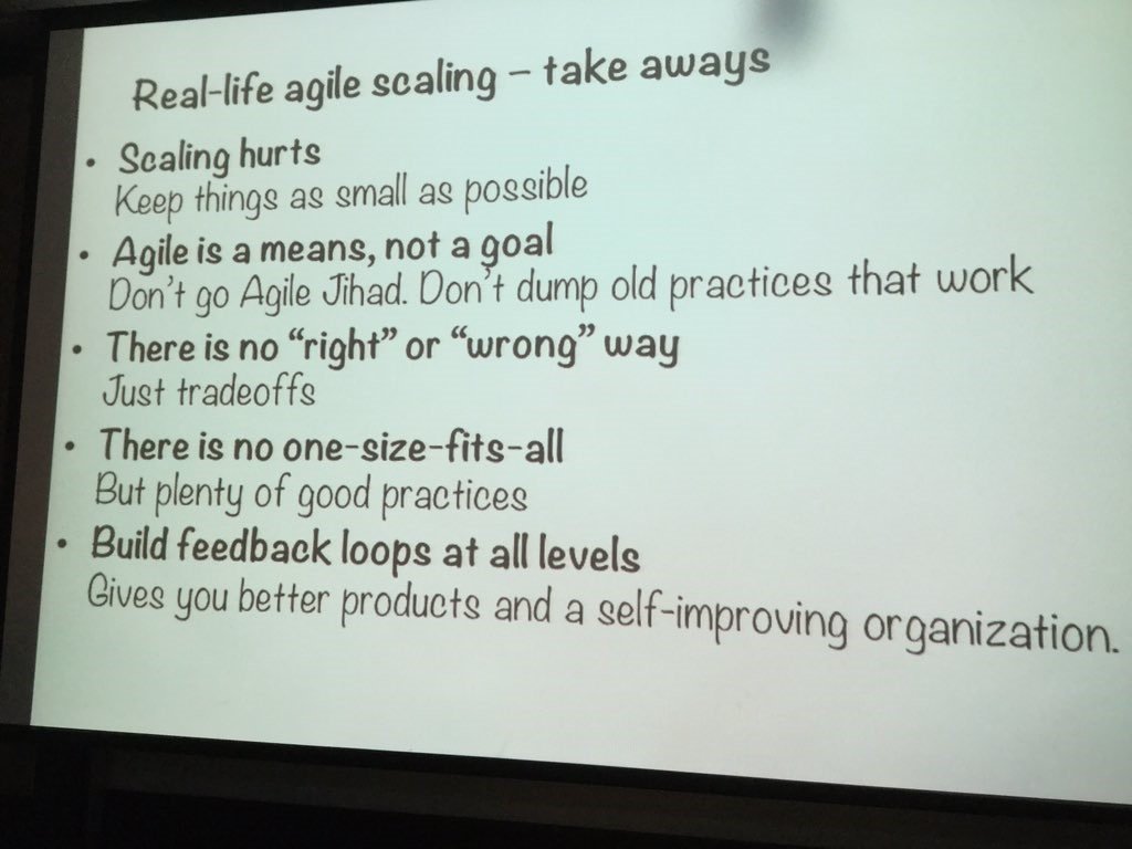 Real-life Agile Scaling - Henrik Kniberg's Opening Keynote at Agile ...