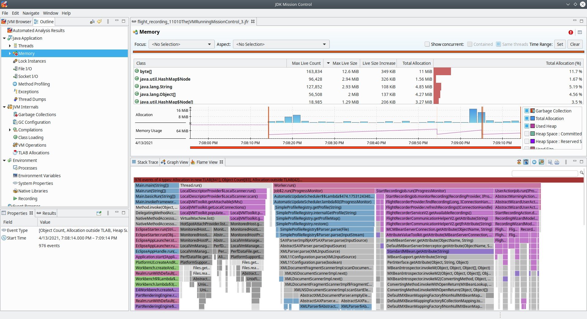 JDK Mission Control 8 Released - InfoQ