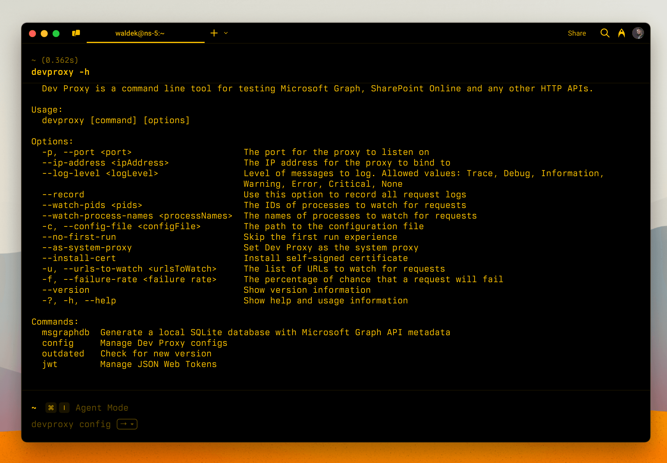 DevProxy 0.25 Improves Configuration Management, Joins .NET Foundation - InfoQ