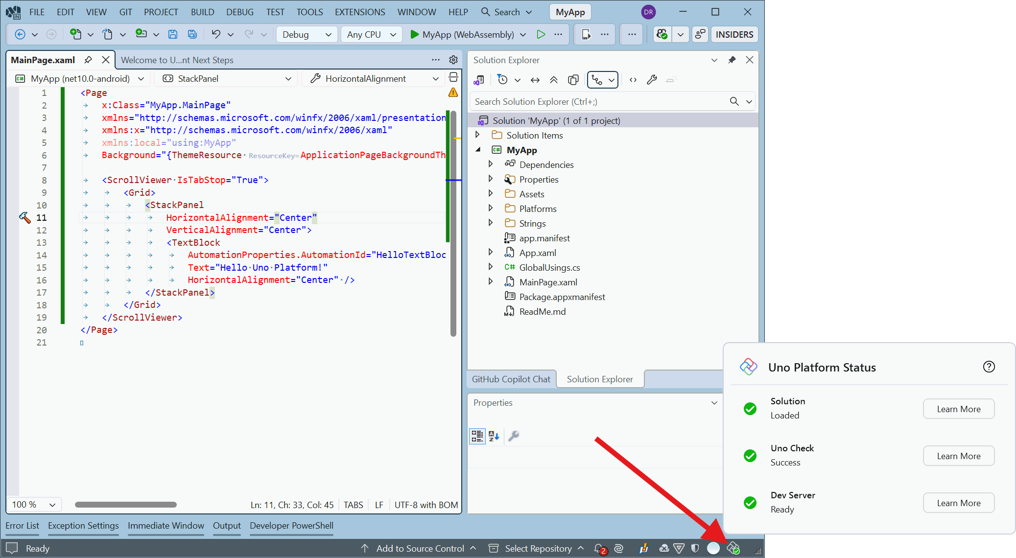 Uno Platform 6.4 and Uno Platform Studio 2.0: .NET 10, VS2026 and ...