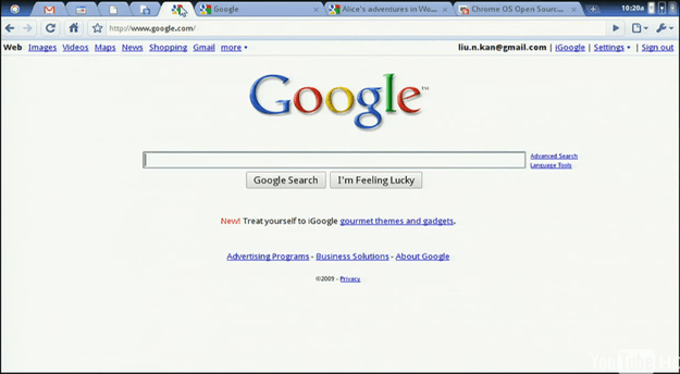 Details of the Now Available Google Chrome OS